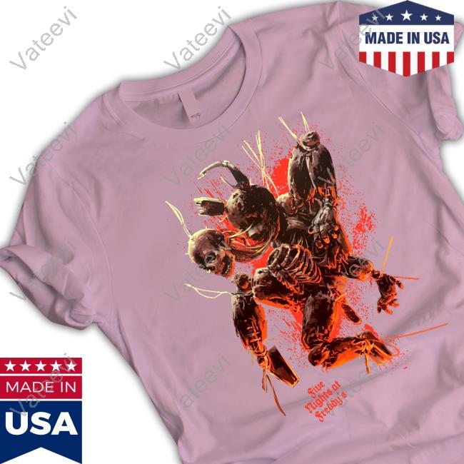 Jonnyblox Five Nights At Freddy's Skeleton Tee - Vateevi